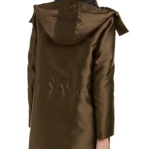 Moncler | Jackets & Coats | Authentic Moncler Silkblend Coat With Tags ...